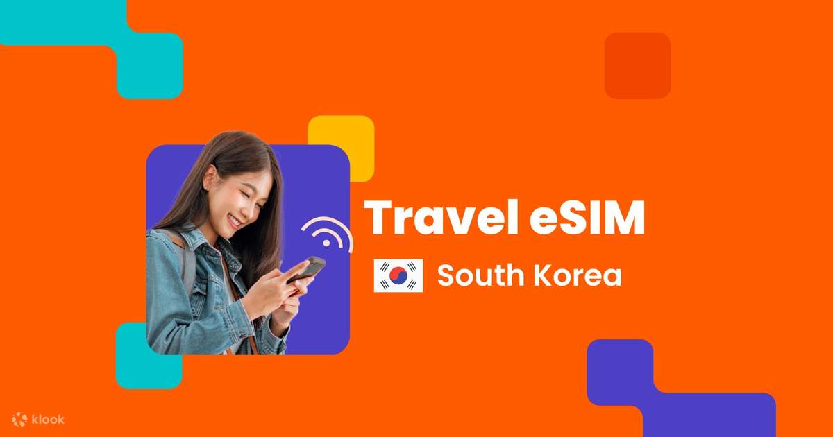 eSIM เกาหลีใต้เพียง $1.15 - Klook ประเทศไทย